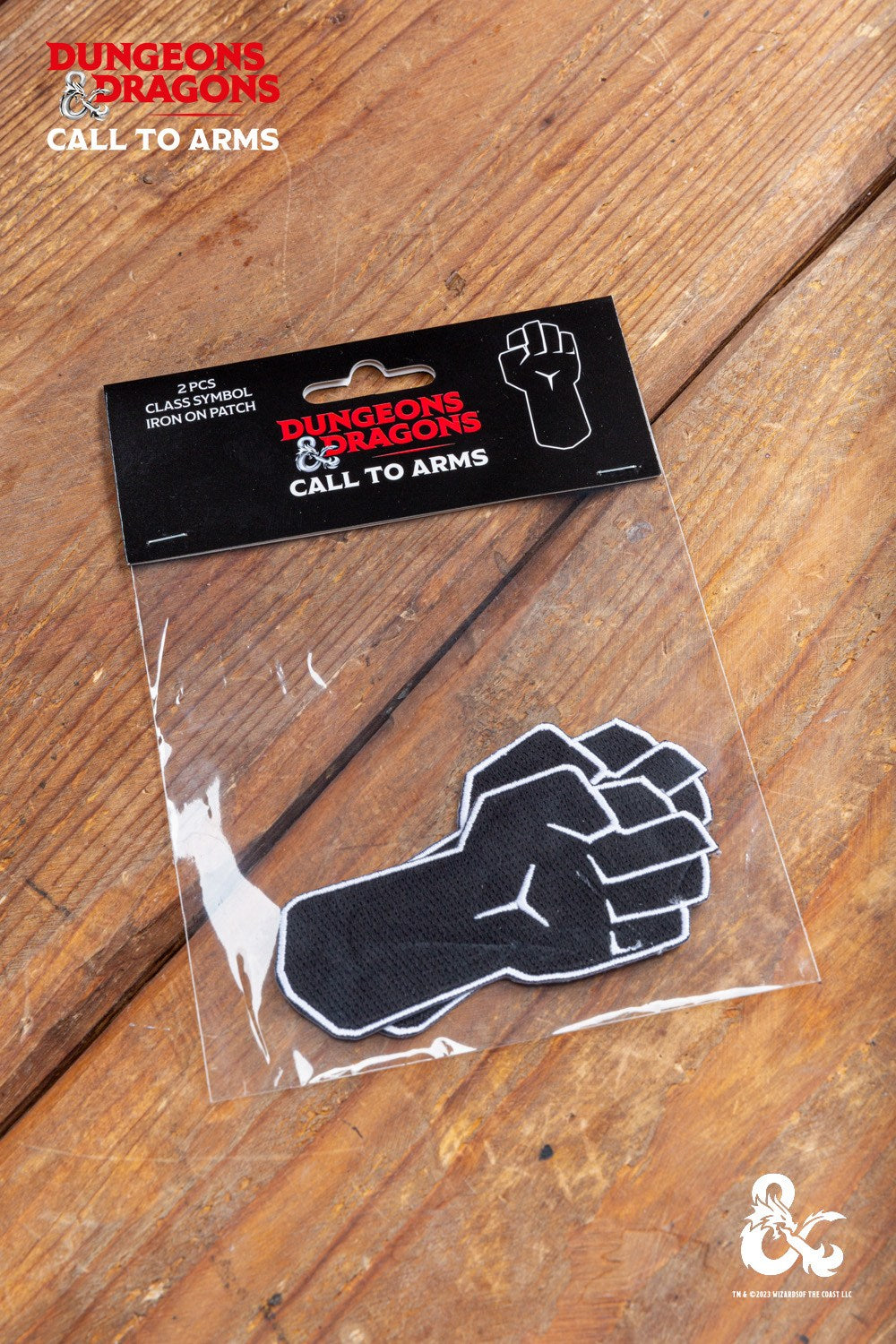 Dungeons & Dragons Class Symbol Patch Set Monk – Dein Larp Shop