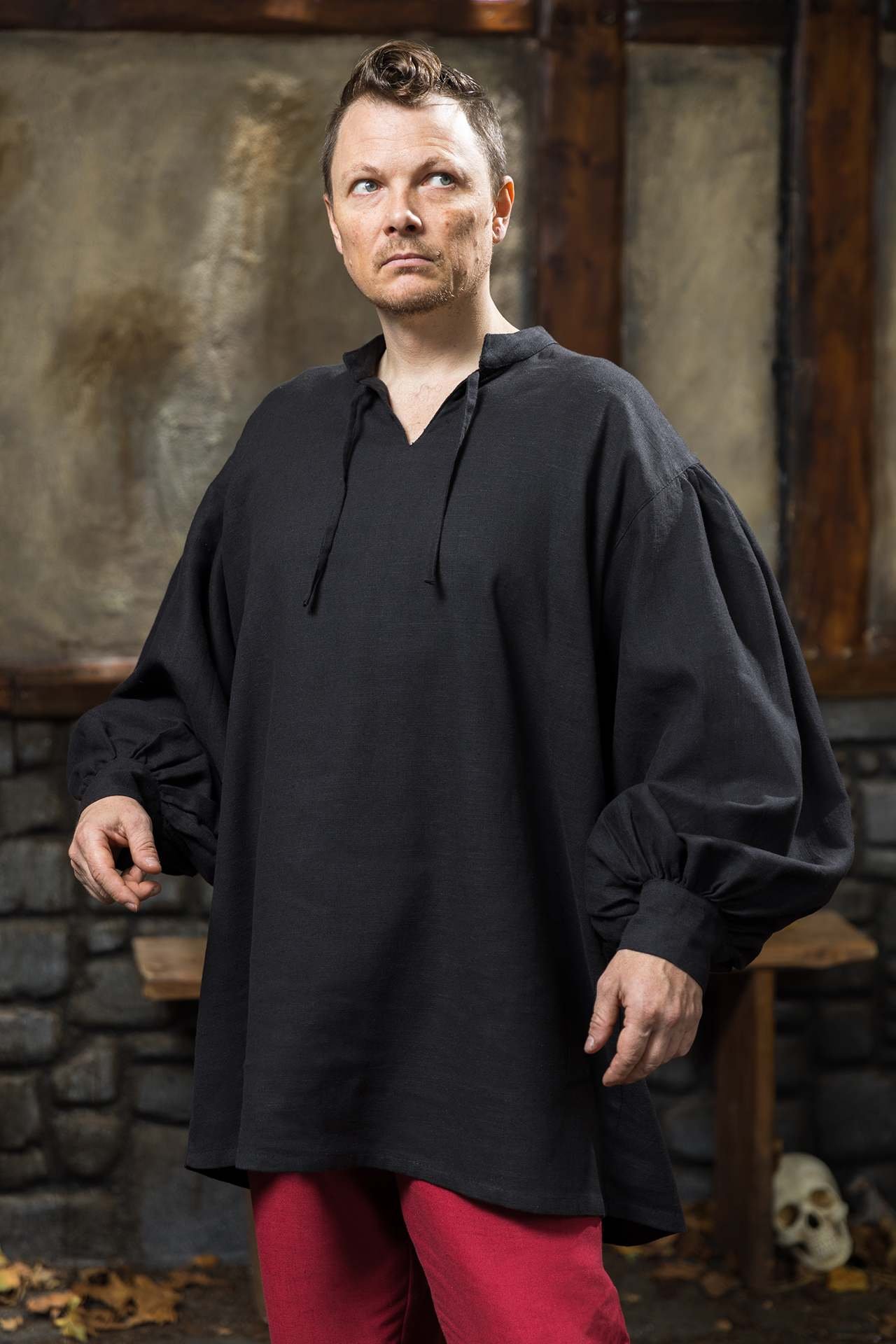 Warhammer Armoury Imperial Shirt Type A Black – Dein Larp Shop